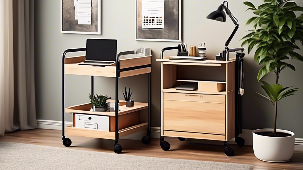 Office Carts: Maximize Workspace Efficiency – Maria Jordan Books