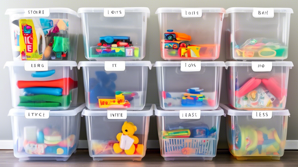 Store More, Declutter Less: Pick-Up Storage Containers – Maria Jordan Books