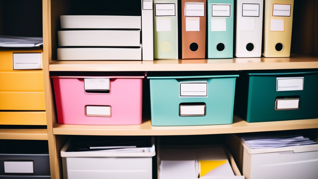 Filing Cabinet Home Office Storage Solutions – Maria Jordan Books